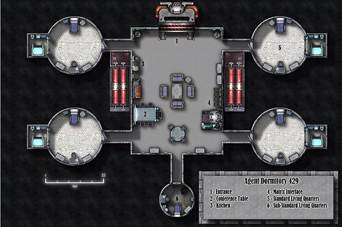 Profantasy's Map-Making Journal » Blog Archive » Agent’s Dorms Map of ...