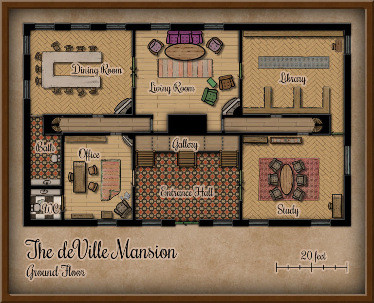 Profantasy's Map-Making Journal » Horror