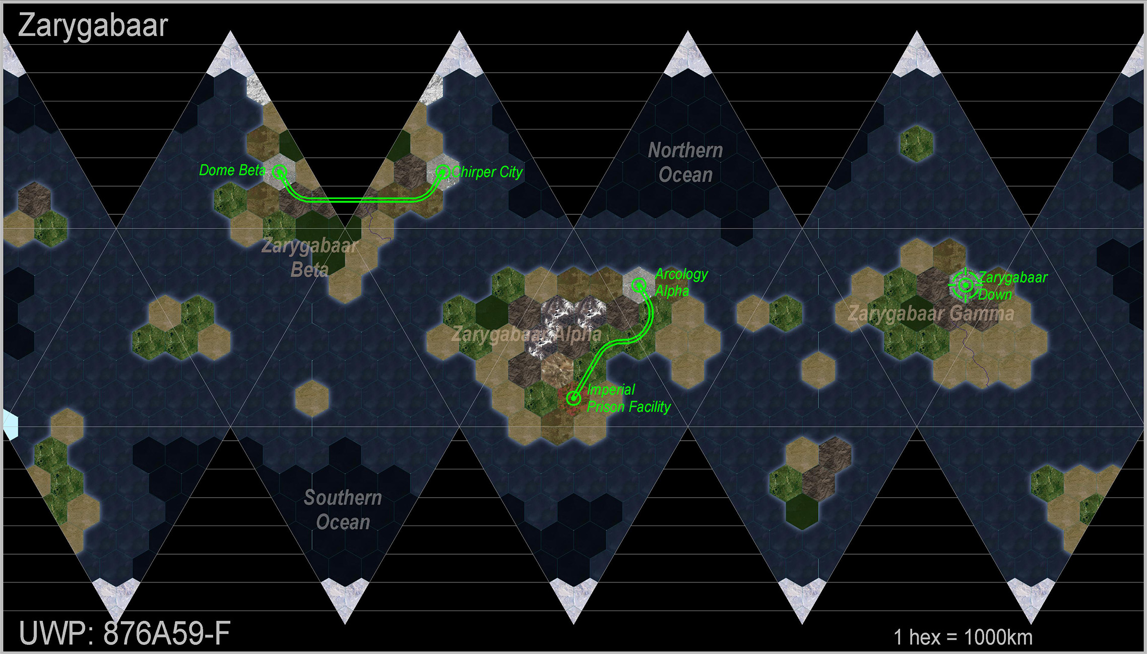 On the Cartographer’s Desk: Hexcrawl Mapping » Profantasy's Map-Making ...
